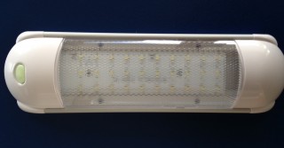 INTERIOR LIGHT WHITE 60 LED COOL WHITE | Coastal Motorhomes and Caravans